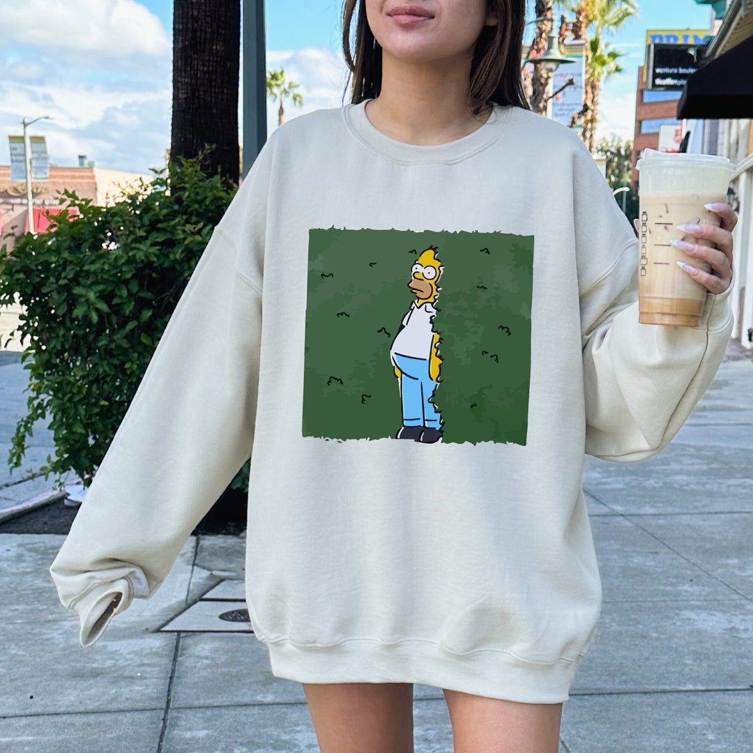 The Simpsons Homer Disappearing Into Bush, the Simpsons Shirt, the ...