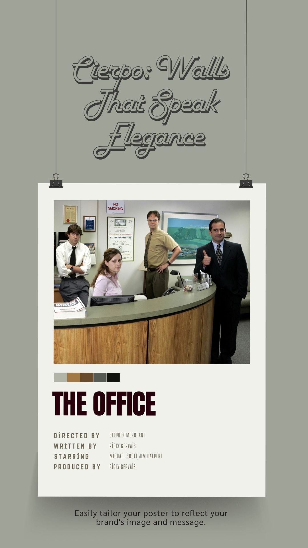 The Office Digital Poster /office Nostalgia: Revisit Your Favorite ...
