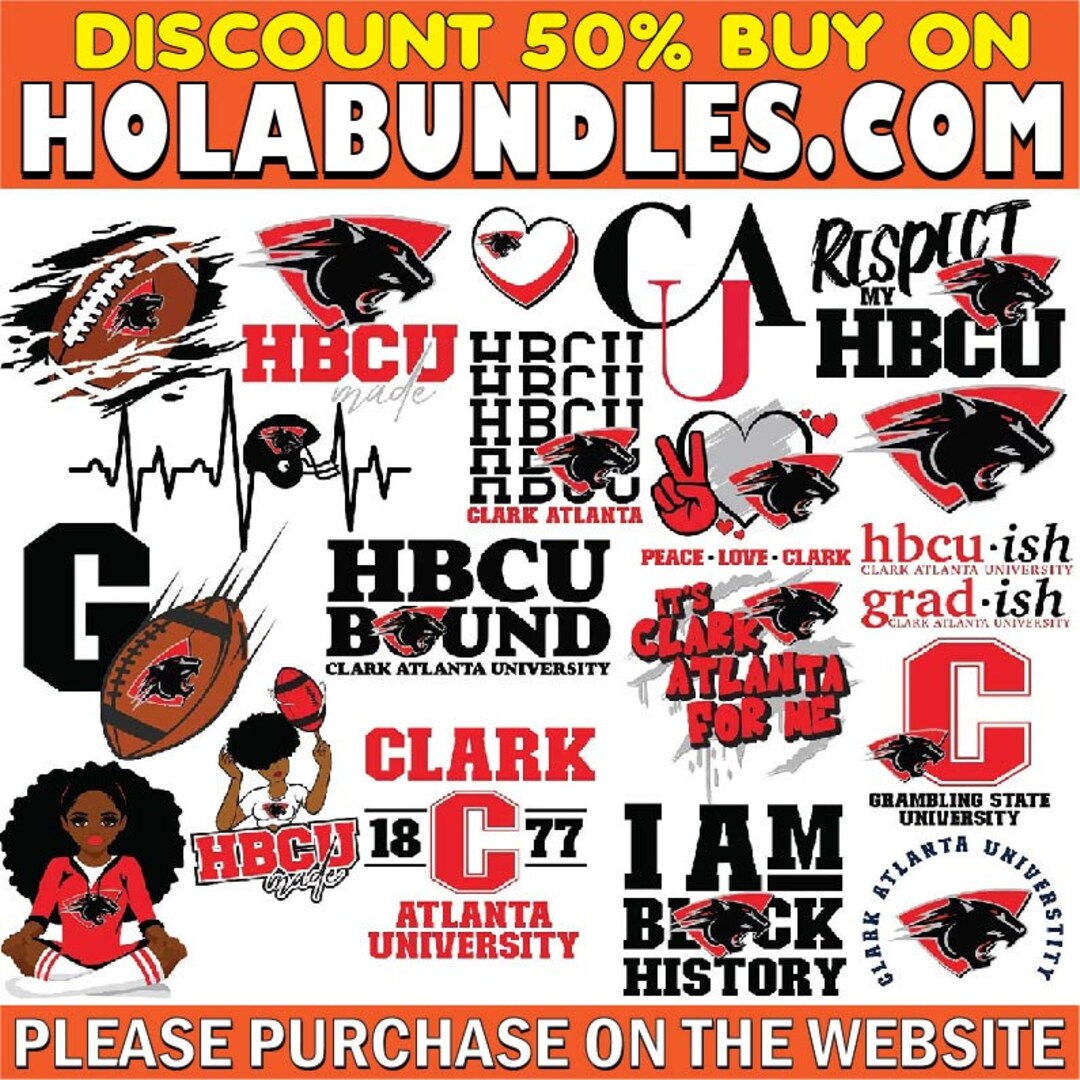 Clark Atlanta University Svg HBCU Svg Hbcu Digital - Etsy Canada