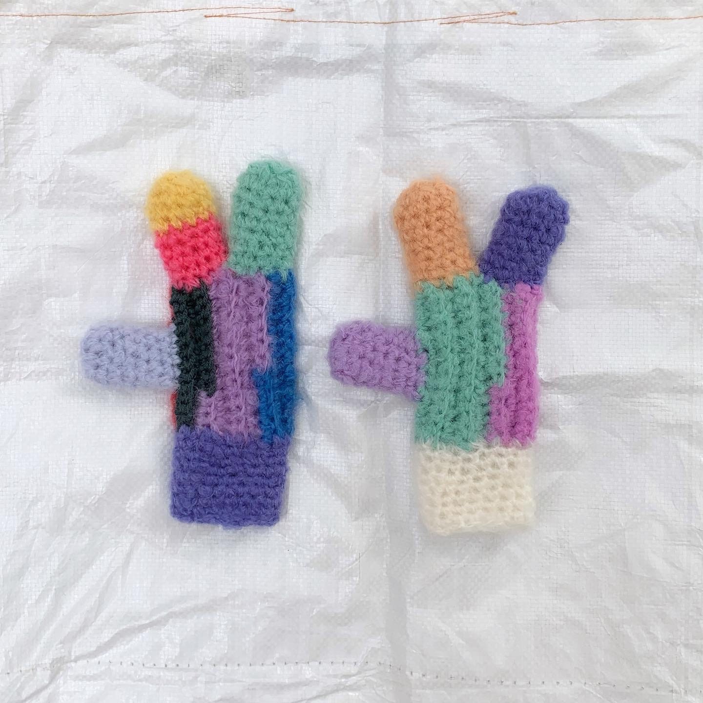 Tabi Mittens Crochet Pattern - Etsy
