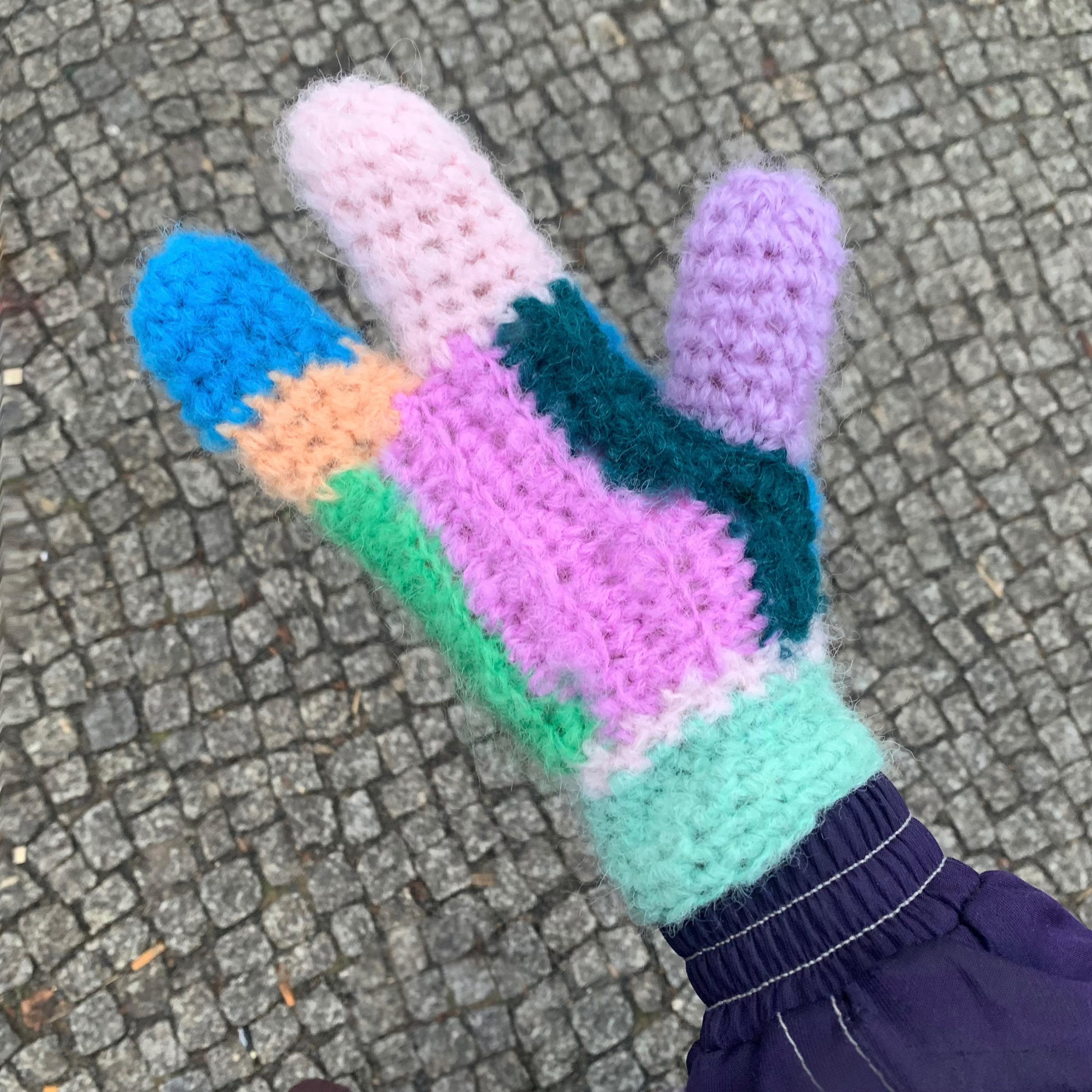 Tabi Mittens Crochet Pattern - Etsy