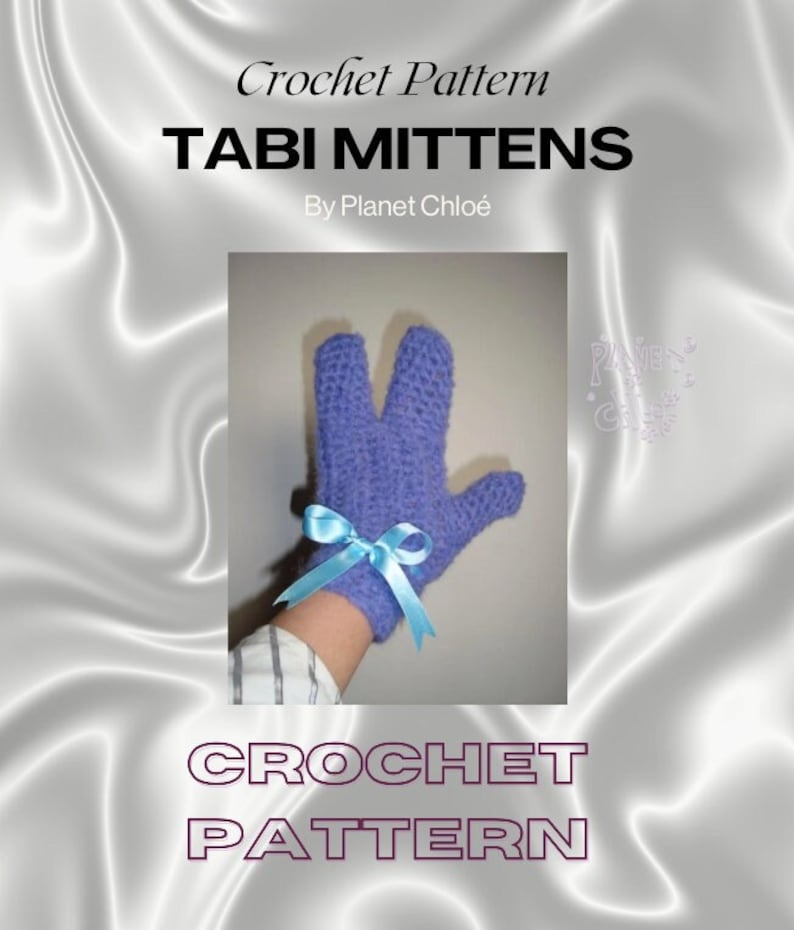 Tabi Mittens Crochet Pattern - Etsy