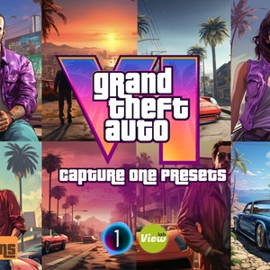 GTA 6 Captureone Professional Color Presets for Instagram Color Game ...