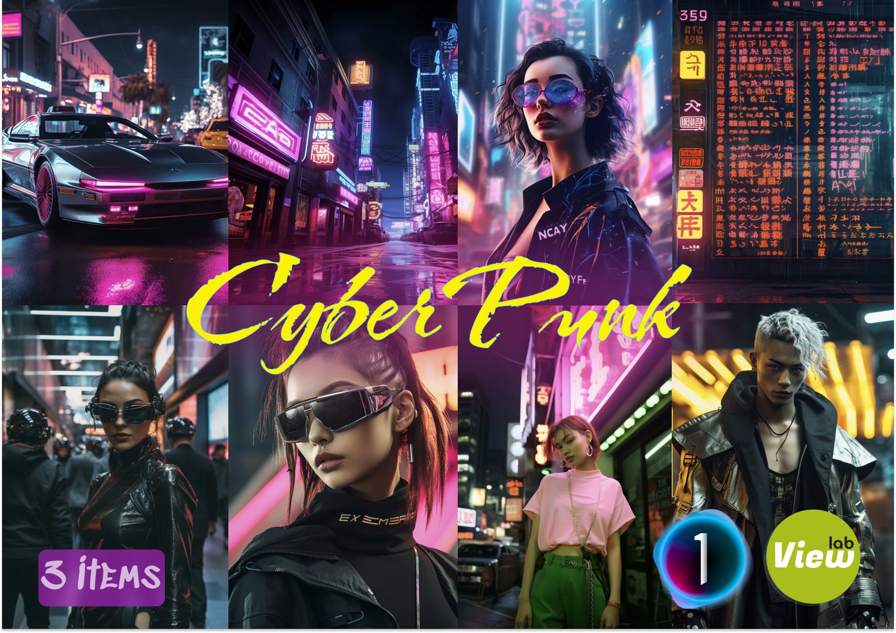 Capture One Style Cyberpunk Presets-style for Photographers and ...
