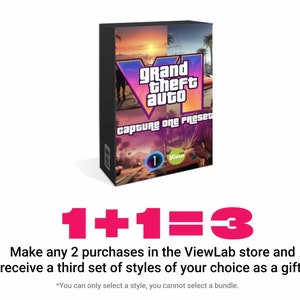 GTA 6 Captureone Professional Color Presets for Instagram Color Game ...