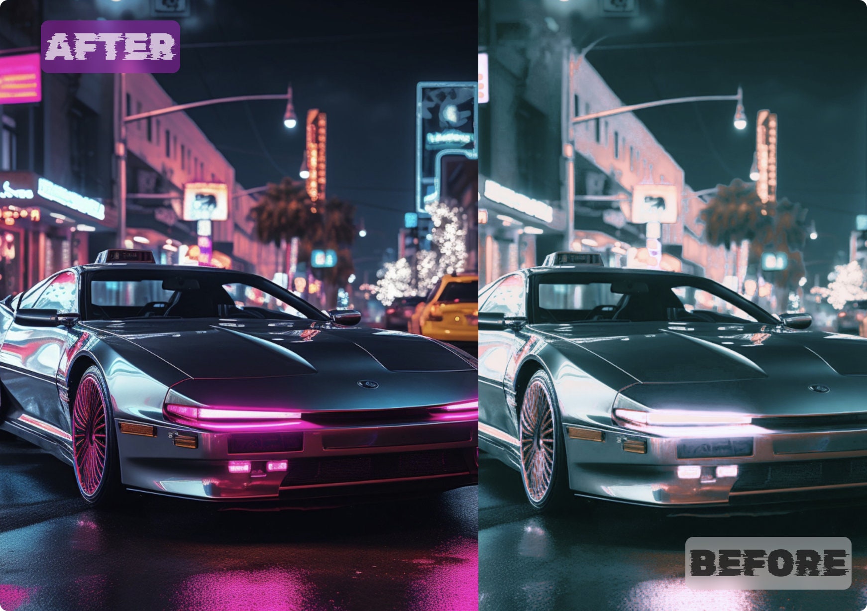 Capture One Style Cyberpunk Presets-style for Photographers and ...