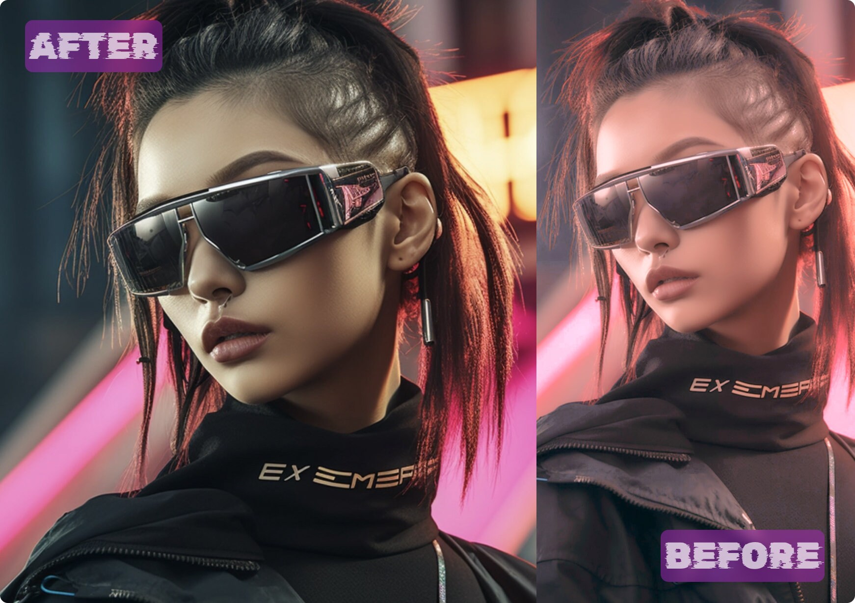 Capture One Style Cyberpunk Presets-style for Photographers and ...