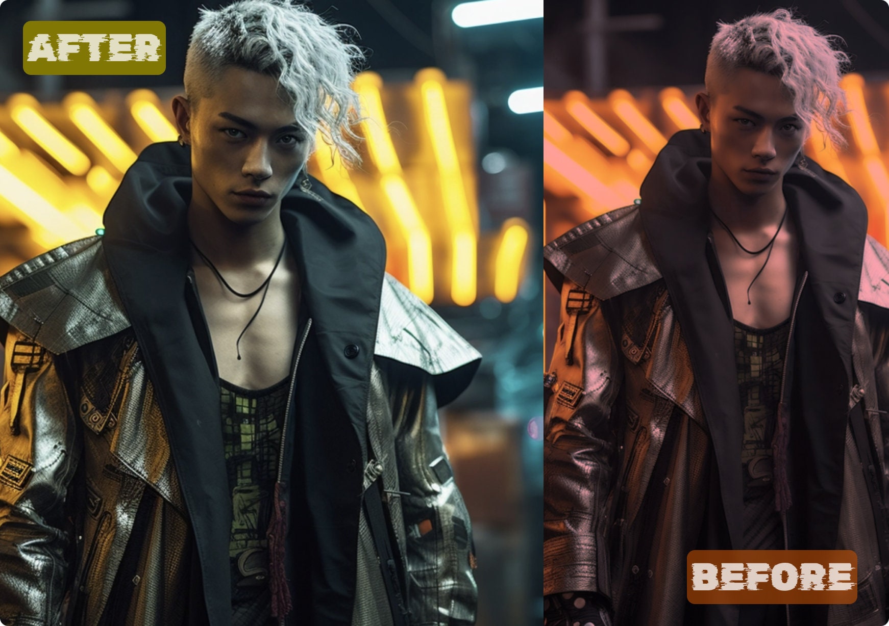 Capture One Style Cyberpunk Presets-style for Photographers and ...