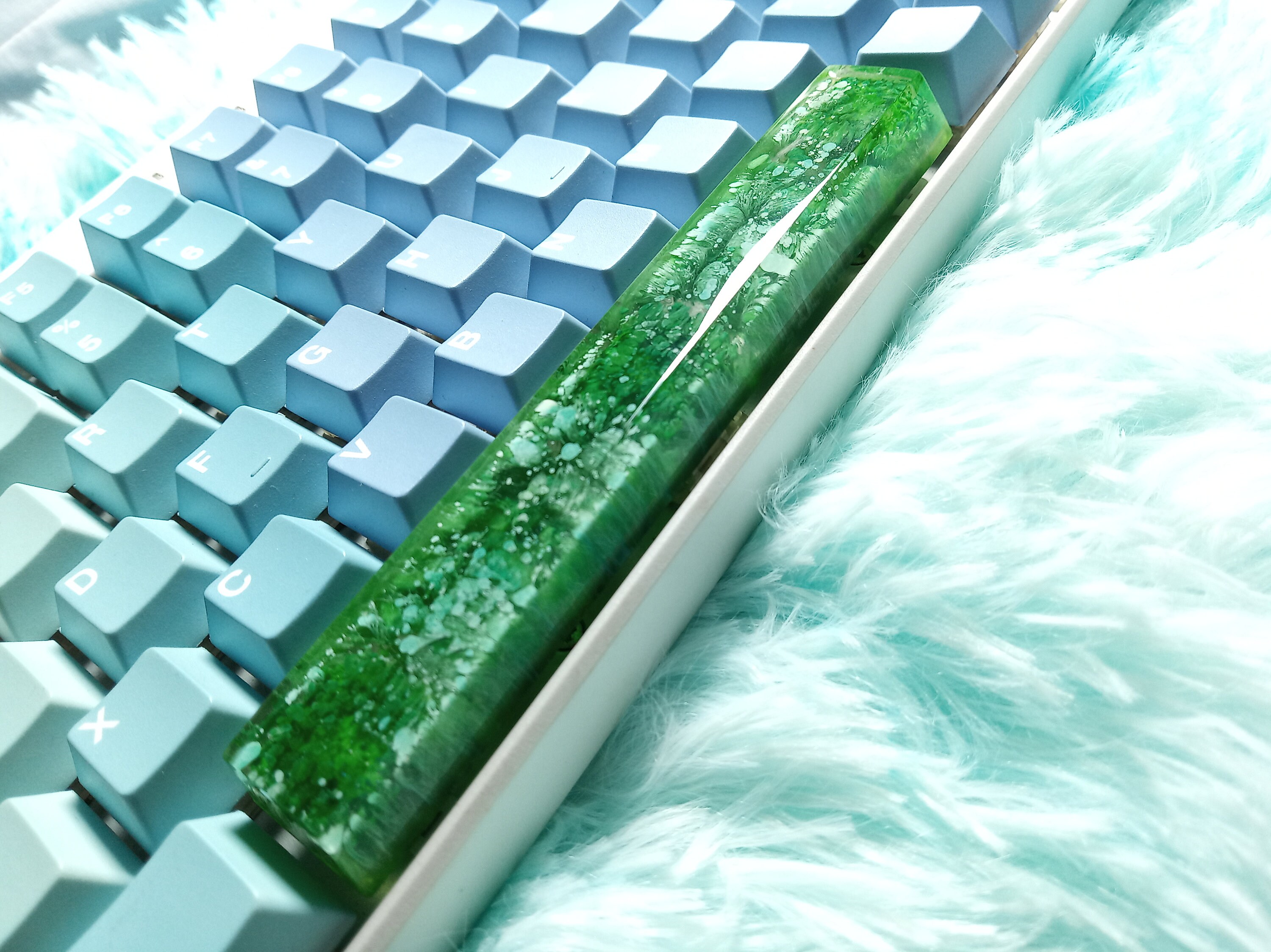 6.25U OEM Space Bar Keycap Green - Etsy