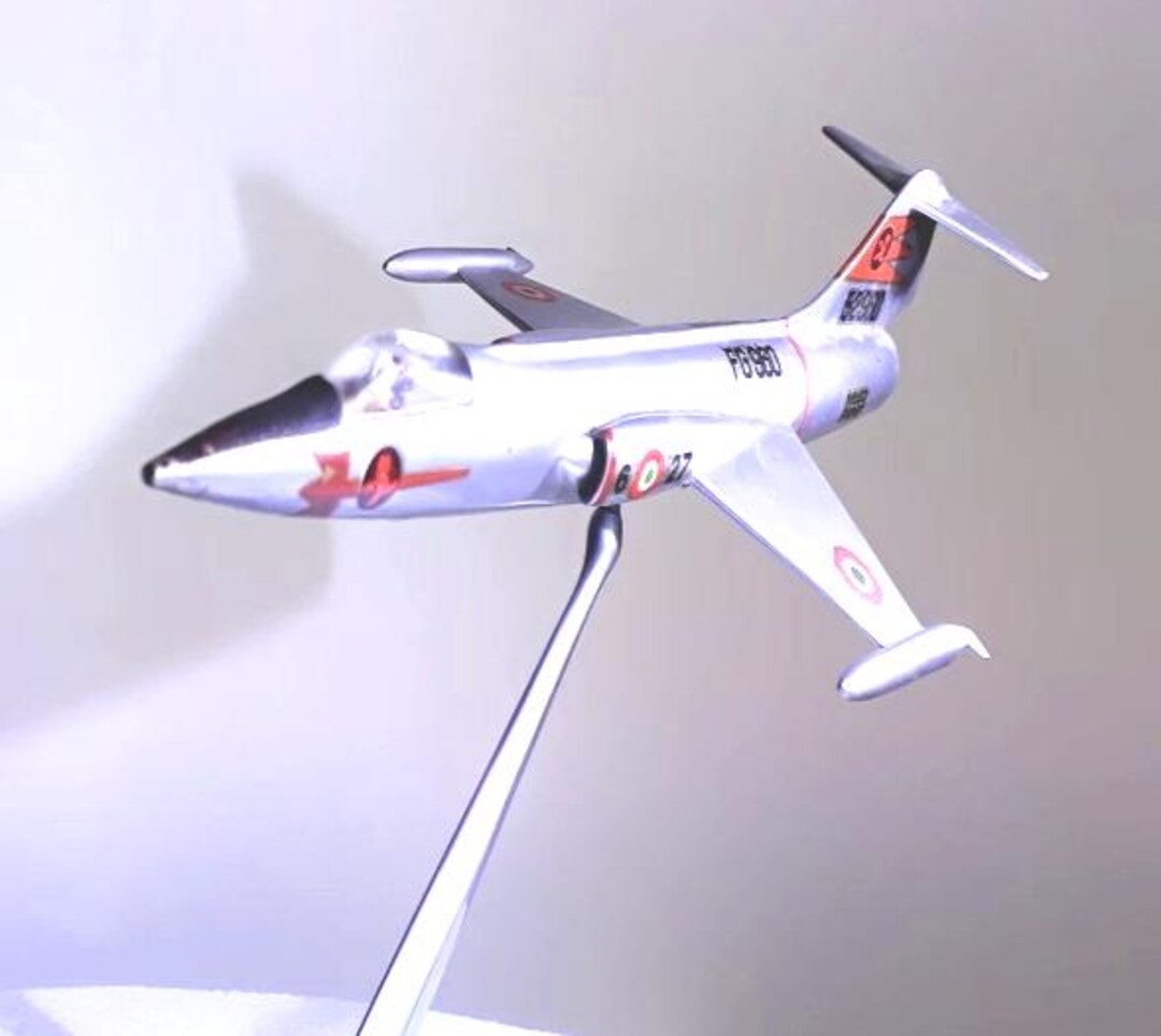 Die-cast Metal Model Airplane With Collectible Base - Etsy