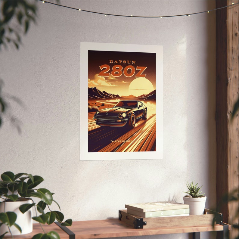 Datsun 280z Nissan | Wall Art | Husband Gift | His Birthday | Fathers ...