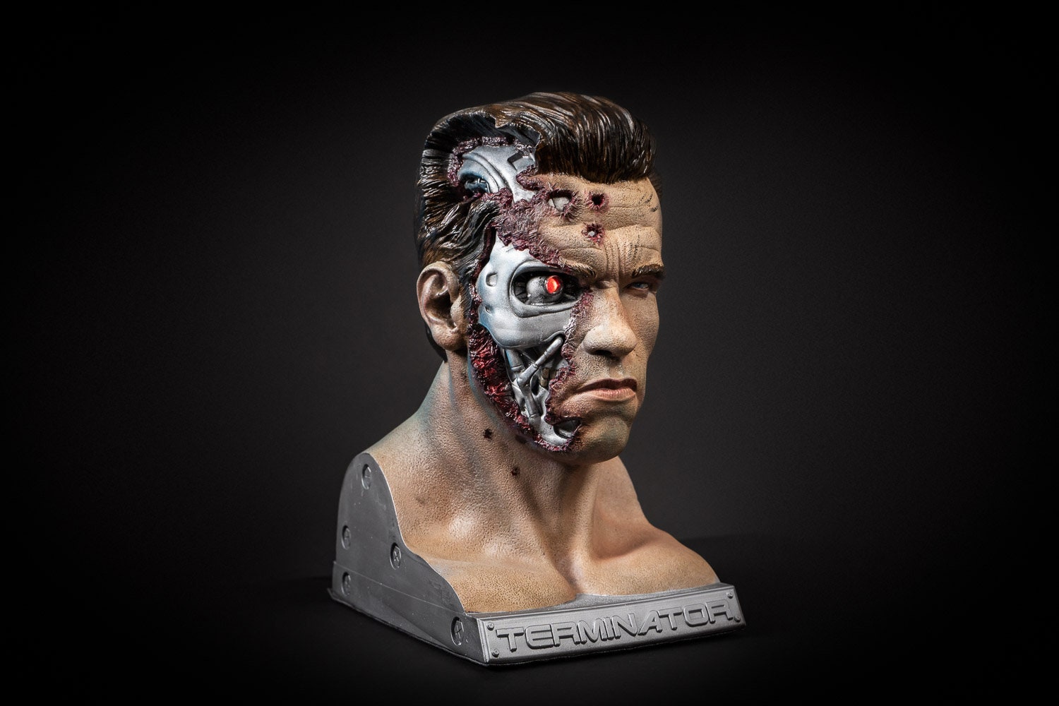 Terminator [large 3D Printed Sculpture, Professionally Hand-painted and ...