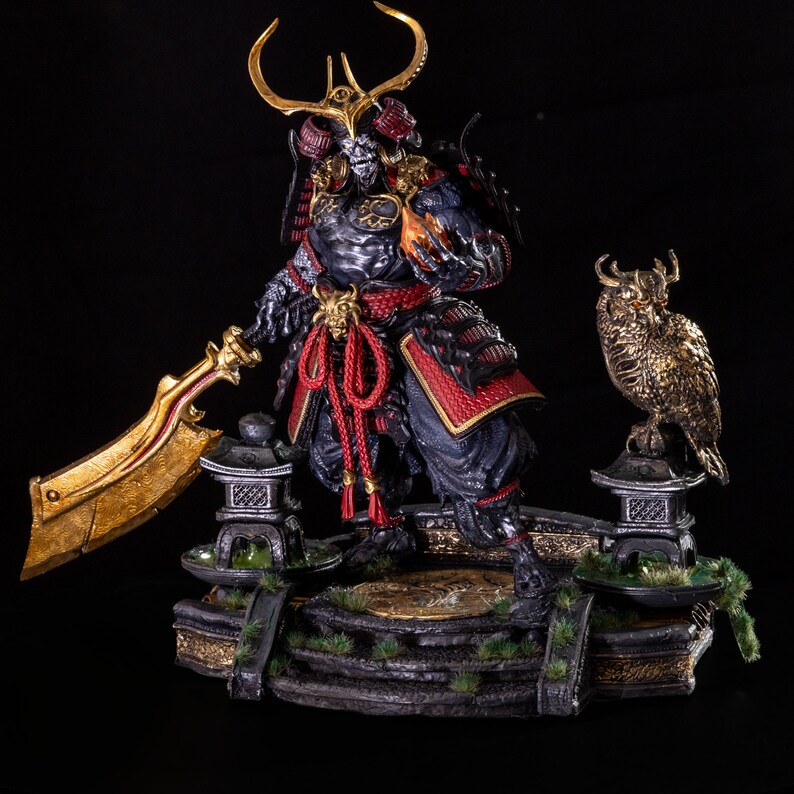 Tenjin Garden [large 3D Printed Sculpture, Professionally Hand-painted ...