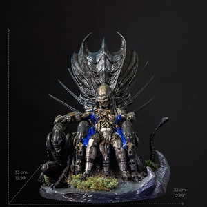 Predator Diorama [large 3D Printed Sculpture, Professionally Hand ...