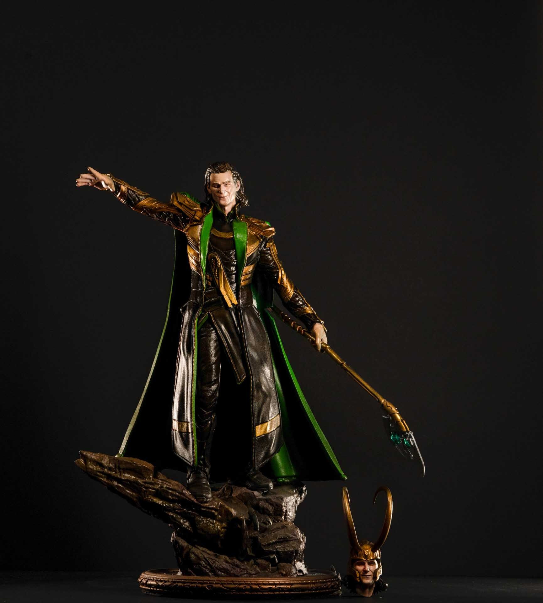 Loki [large 3D Printed Sculpture, Professionally Hand-painted and ...