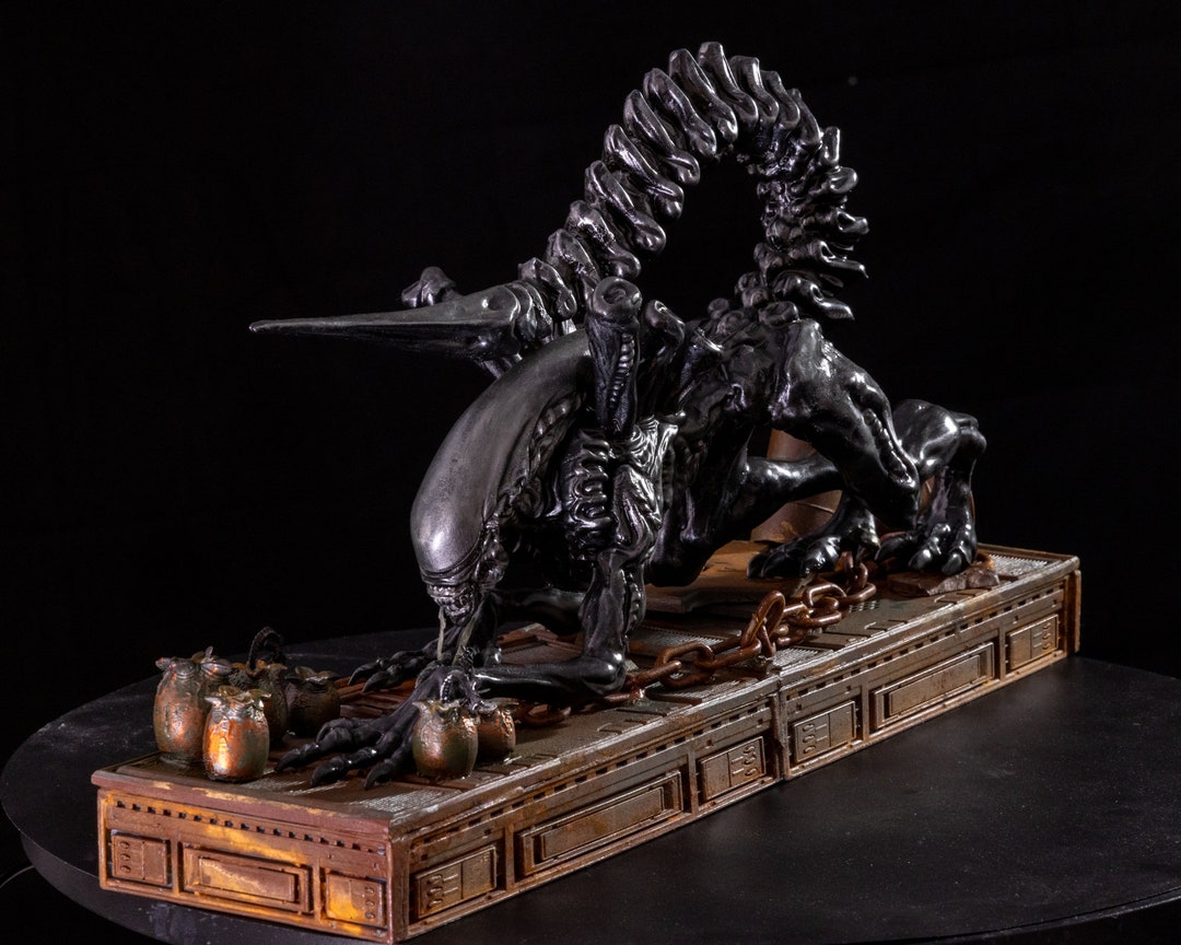 Alien [large 3D Printed Sculpture, Professionally Hand-painted and ...