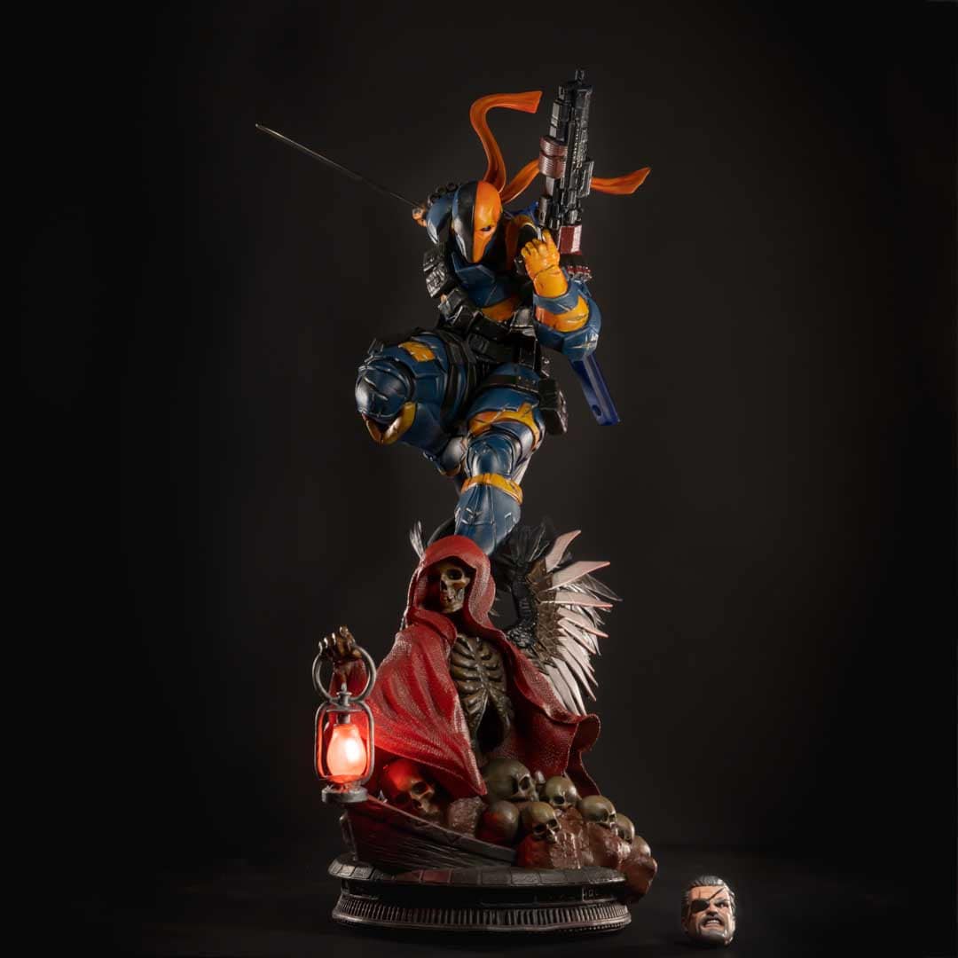 Deathstroke [large 3D Printed Sculpture, Professionally Hand-painted ...