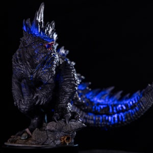 Godzilla XL [large 3D Printed Sculpture, Professionally Hand-painted ...