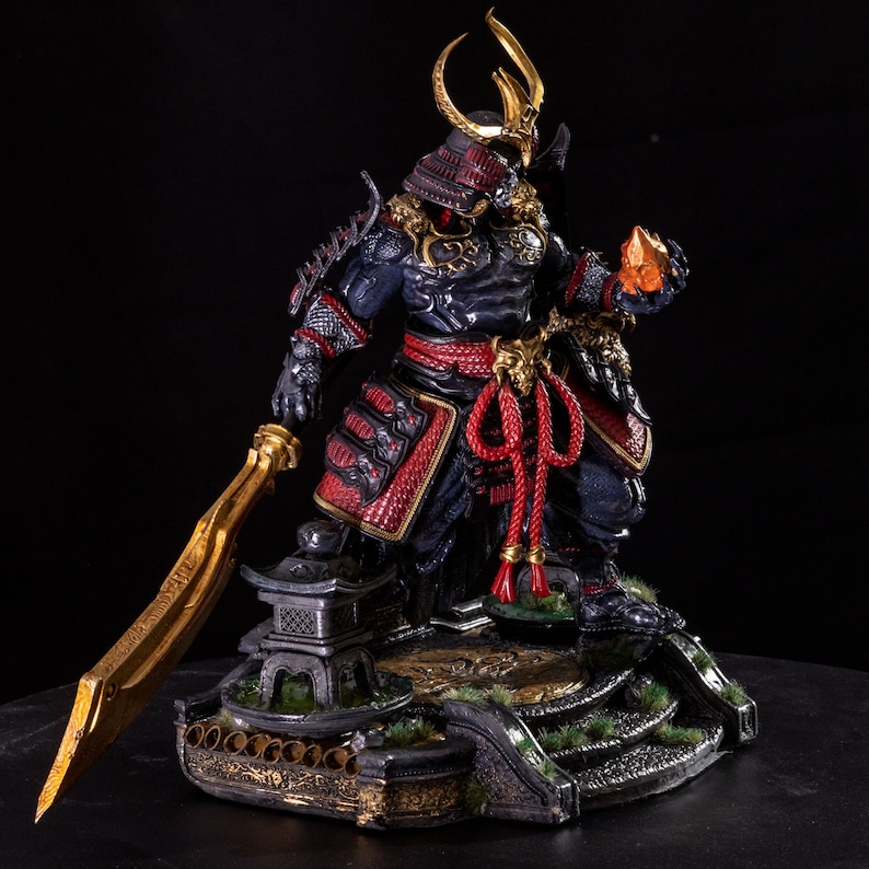 Tenjin Garden [large 3D Printed Sculpture, Professionally Hand-painted ...