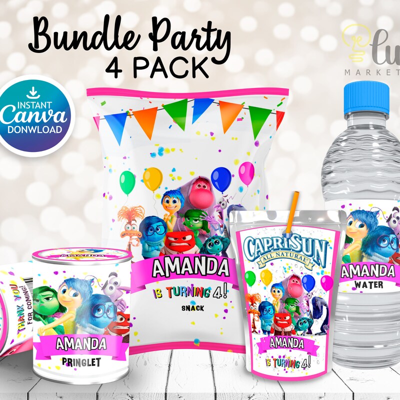 Inside Out Birthday - Etsy