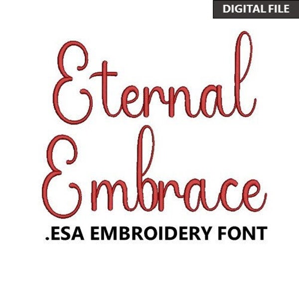 Esa Font File - Etsy