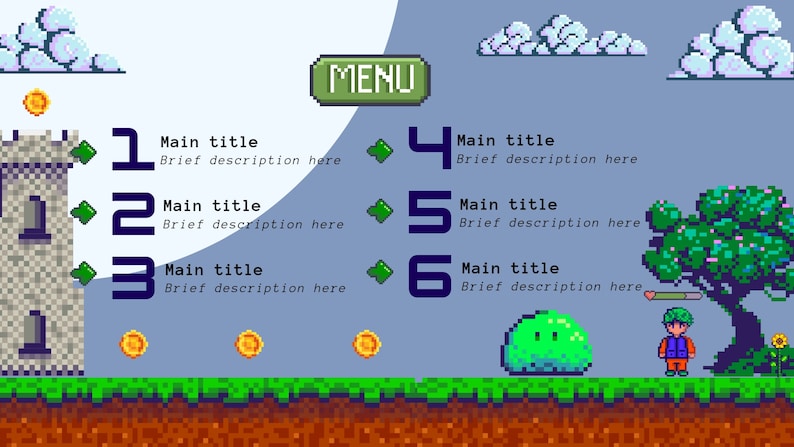 Gaming Presentation Slide for Students - Etsy