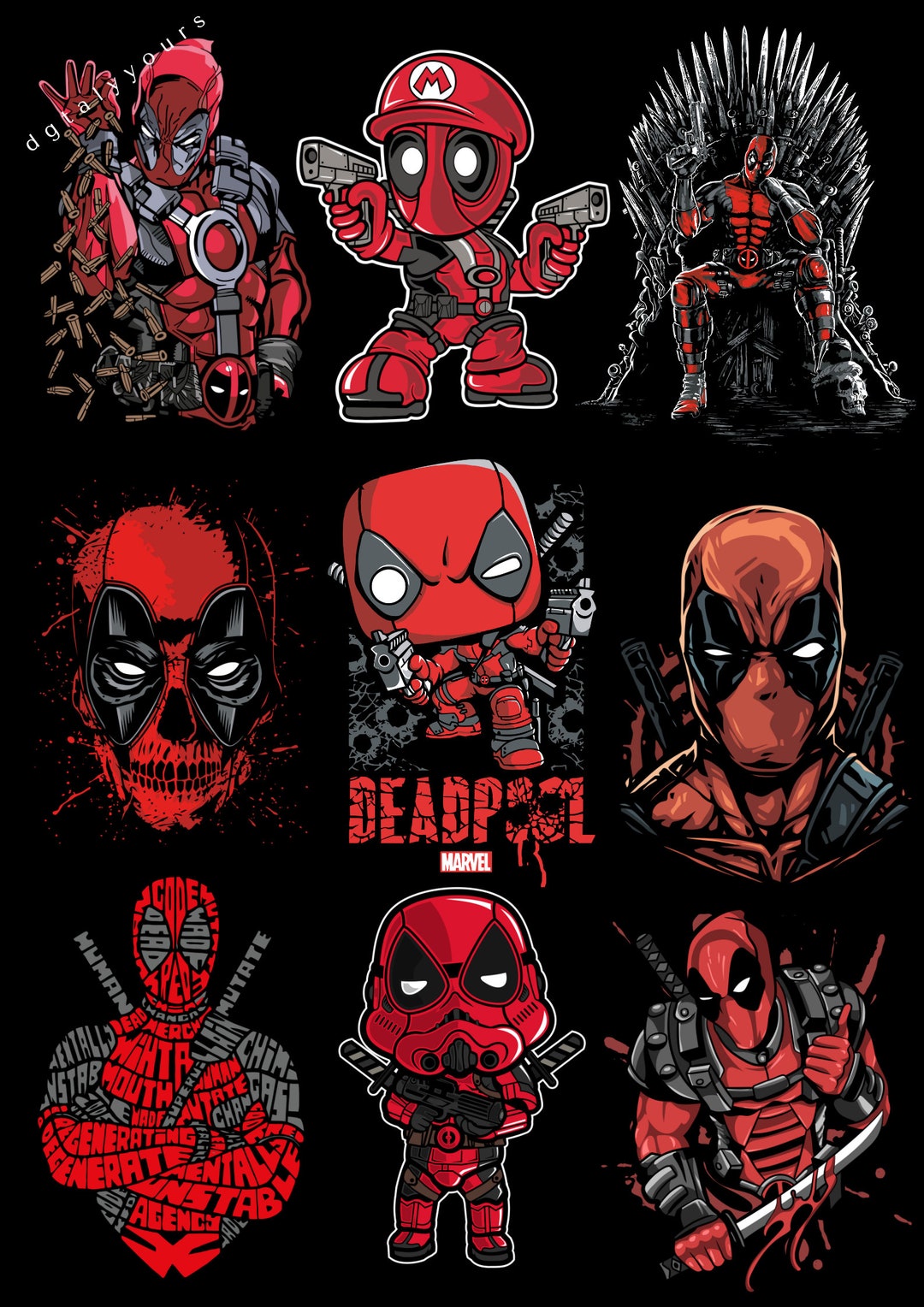 800+ DCXMARVEL - and Other Movie Characters T-shirt Design for Clothing ...