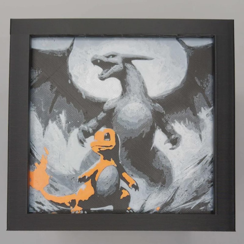 3d Texture Card Print - Etsy