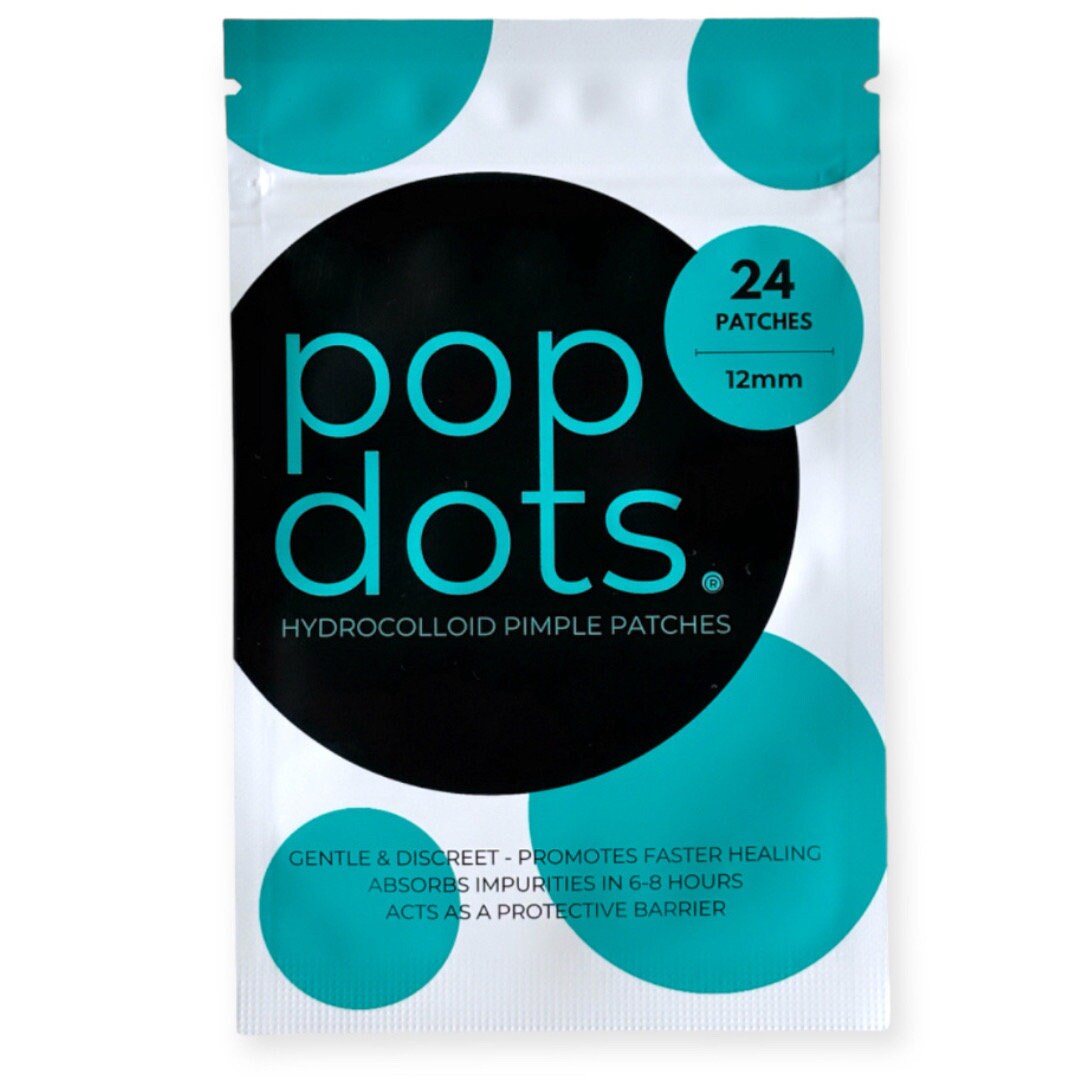 Acne Spot Pimple Patches, 24PCS Hydrocolloid Cold Sore Treatment, Vegan ...