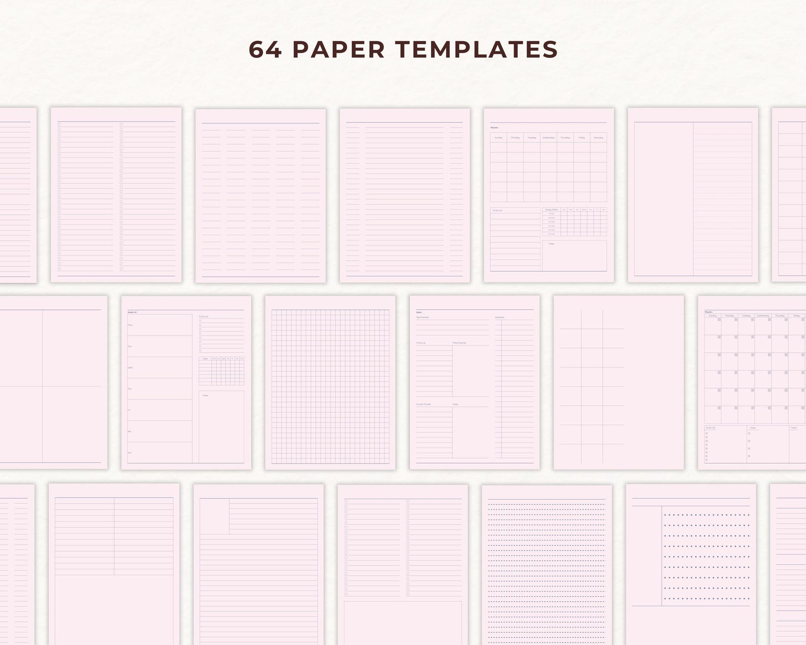 Digital Note Templates Goodnotes, iPad Note Taking Templates, Digital ...