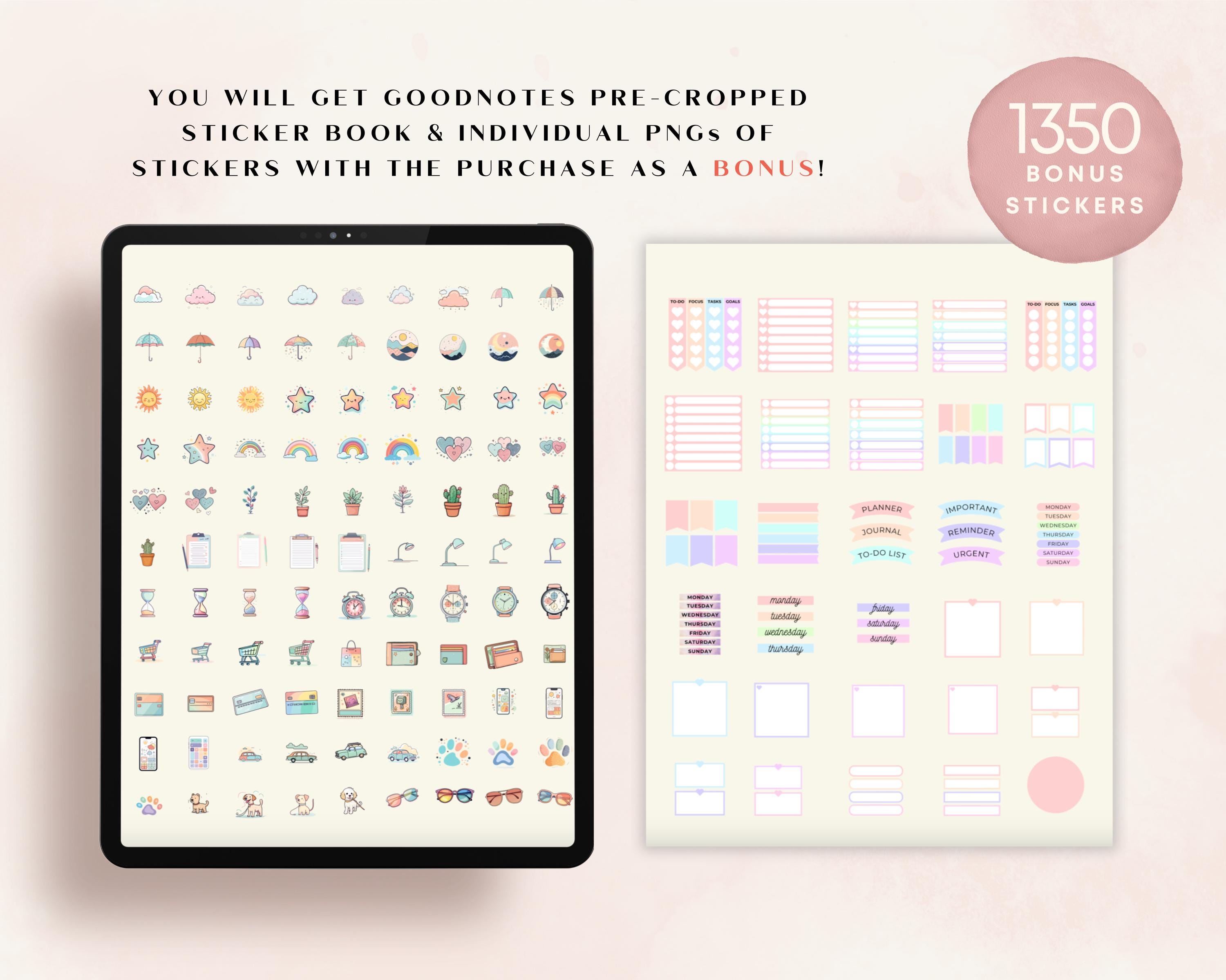 Digital Note Templates Goodnotes, iPad Note Taking Templates, Digital ...