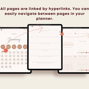 Gratitude Journal Printable Undated Hyperlinked Pages Daily iPad Pro ...