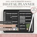 Dark Mode Digital Planner: All-in-one Life Planner, Goodnotes Template ...