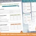 Back to School Shopping List Template, School Supply List Printable ...