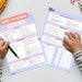 Back to School Shopping List Template, School Supply List Printable ...