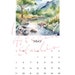 Printable Monthly Calendar 2024 With Watercolor Nature Landscapes ...