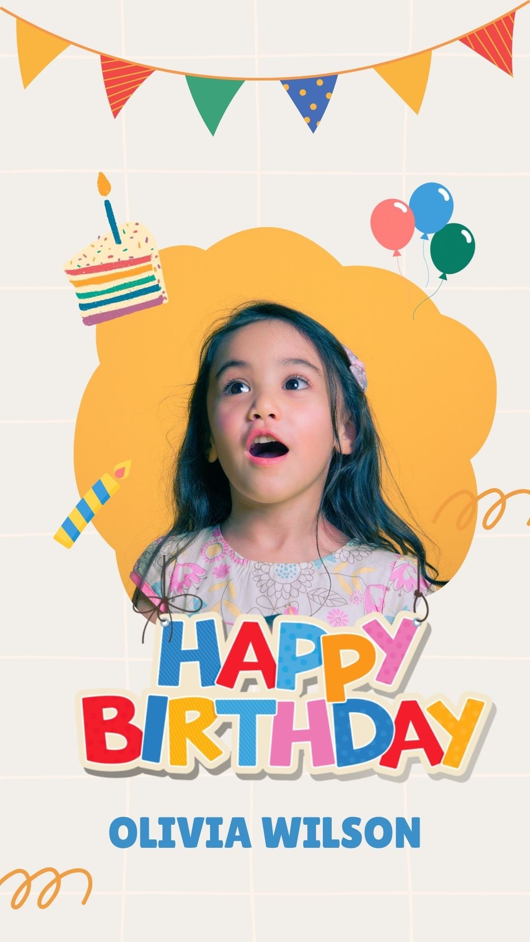 Happy Birthday Digital Card Printable Card Digital Download Card ...