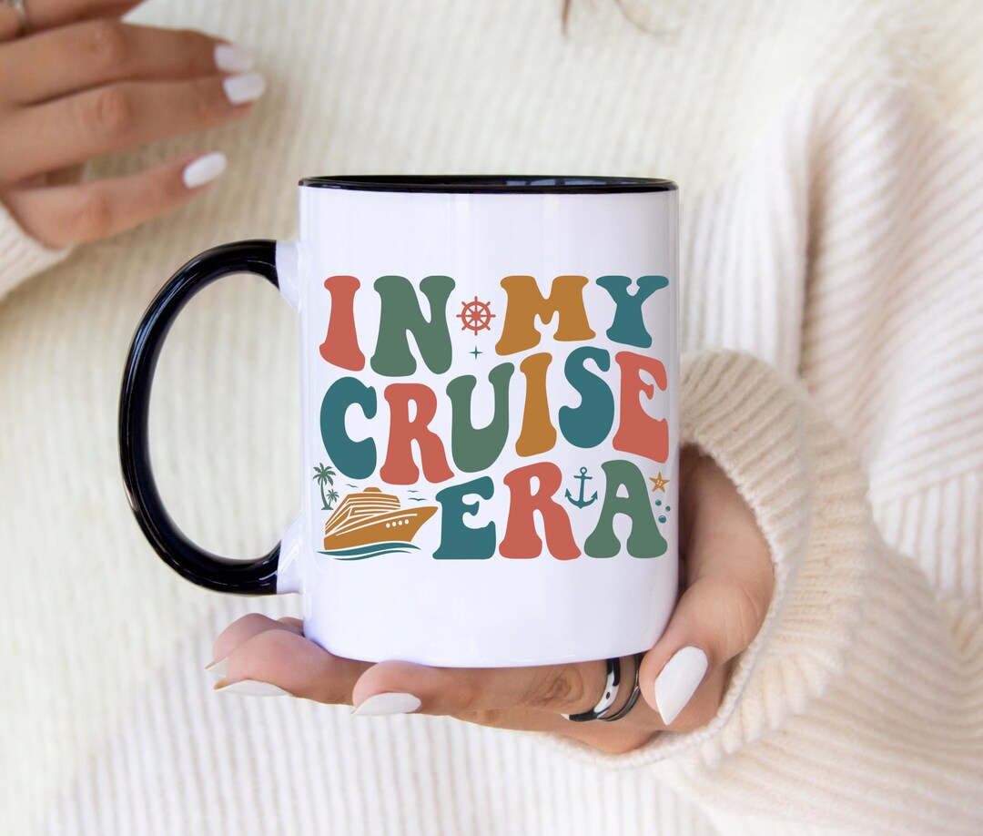 Retro Cruise Coffee Mug: "in My Cruise Era" Travel Gift - Etsy