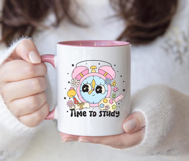 Cute Study Mug | Motivational Coffee Cup Gift - Etsy