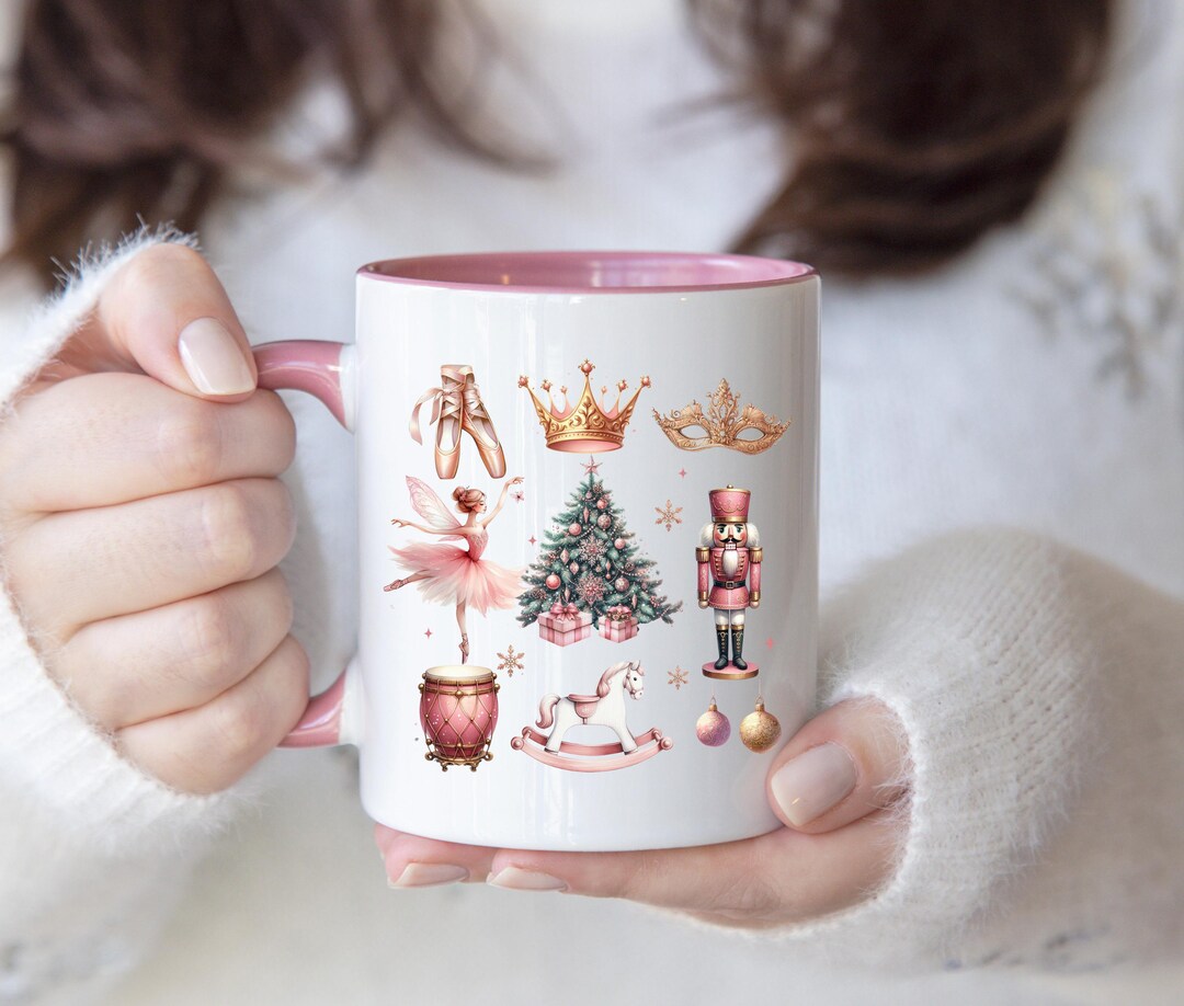 Nutcracker Ballet Christmas Mug: Festive Holiday Coffee Cup - Etsy