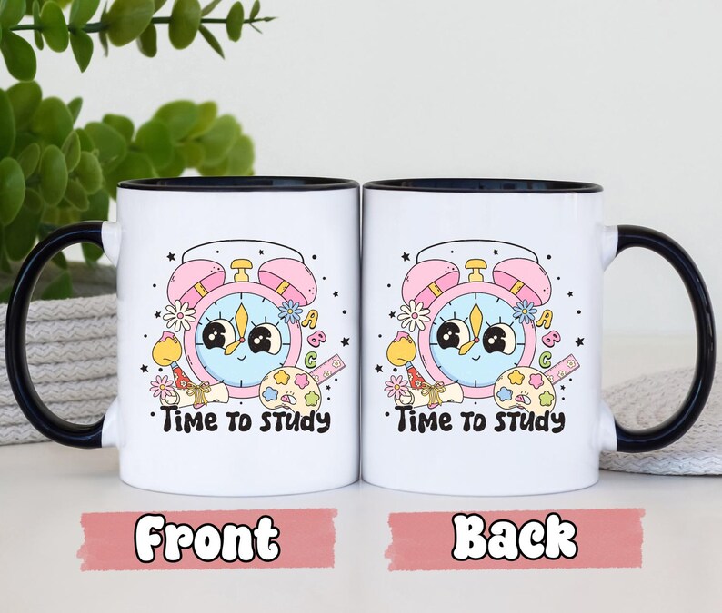 Cute Study Mug | Motivational Coffee Cup Gift - Etsy