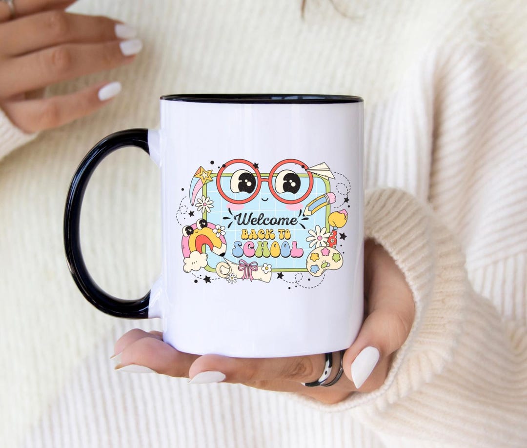 Welcome Back to School Mug | Fun Teacher and Student Gift | Classroom ...