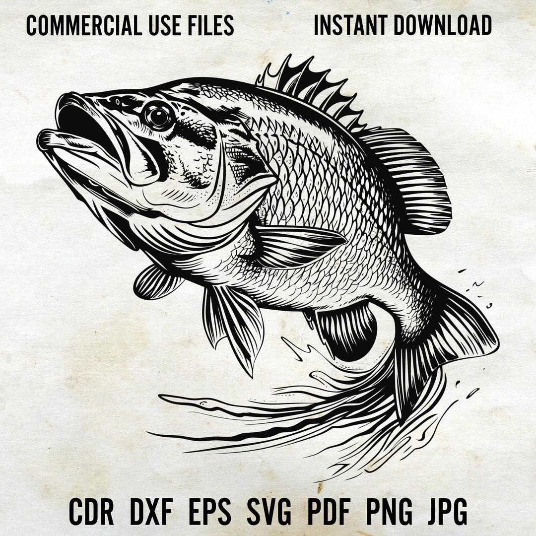 Carp Fish Svg, Png Dxf Eps Pdf, Carp Clip Art, Carp Vector Files, Carp ...