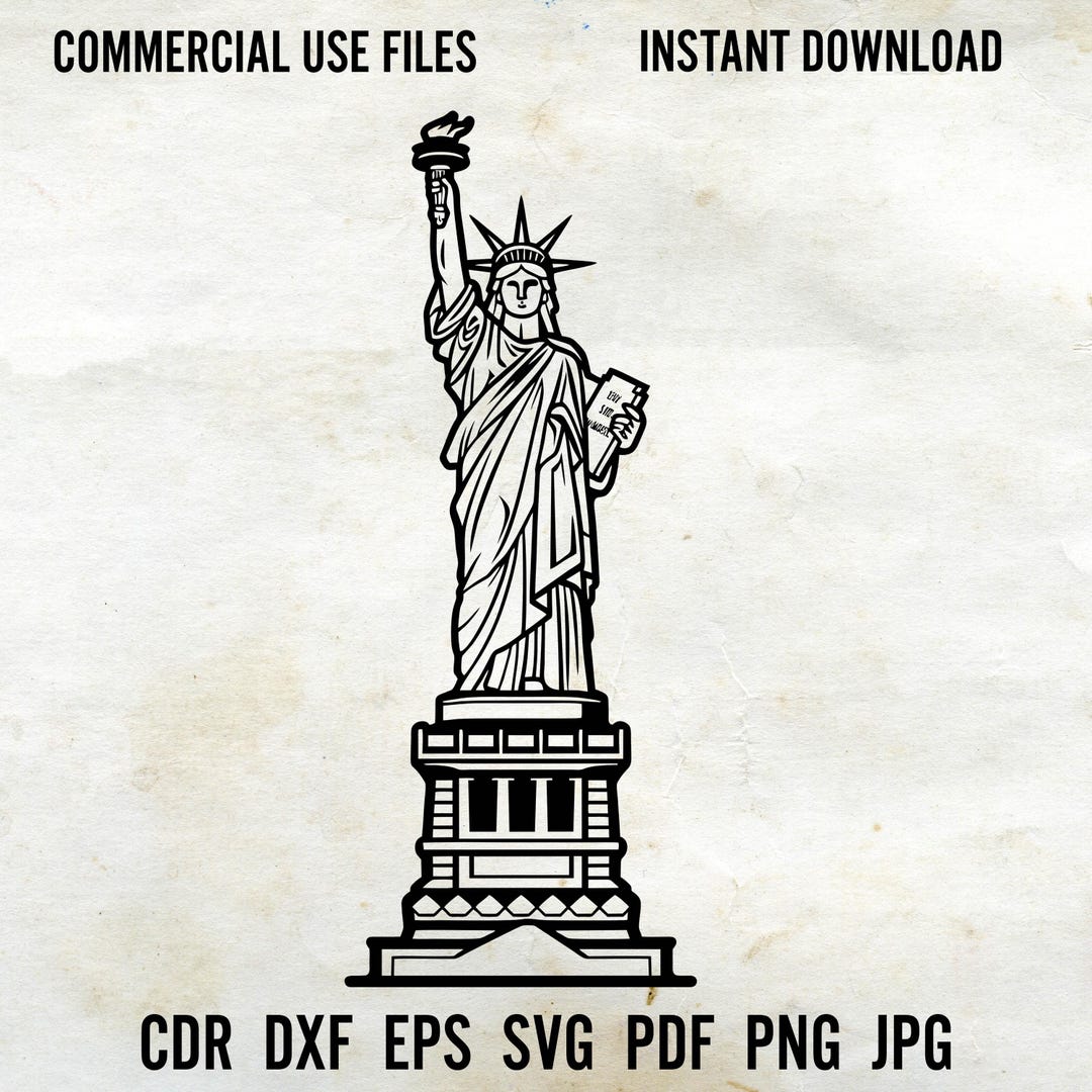 Statue of Liberty Svg, Statue of Liberty Png, Liberty Svg, Cricut ...