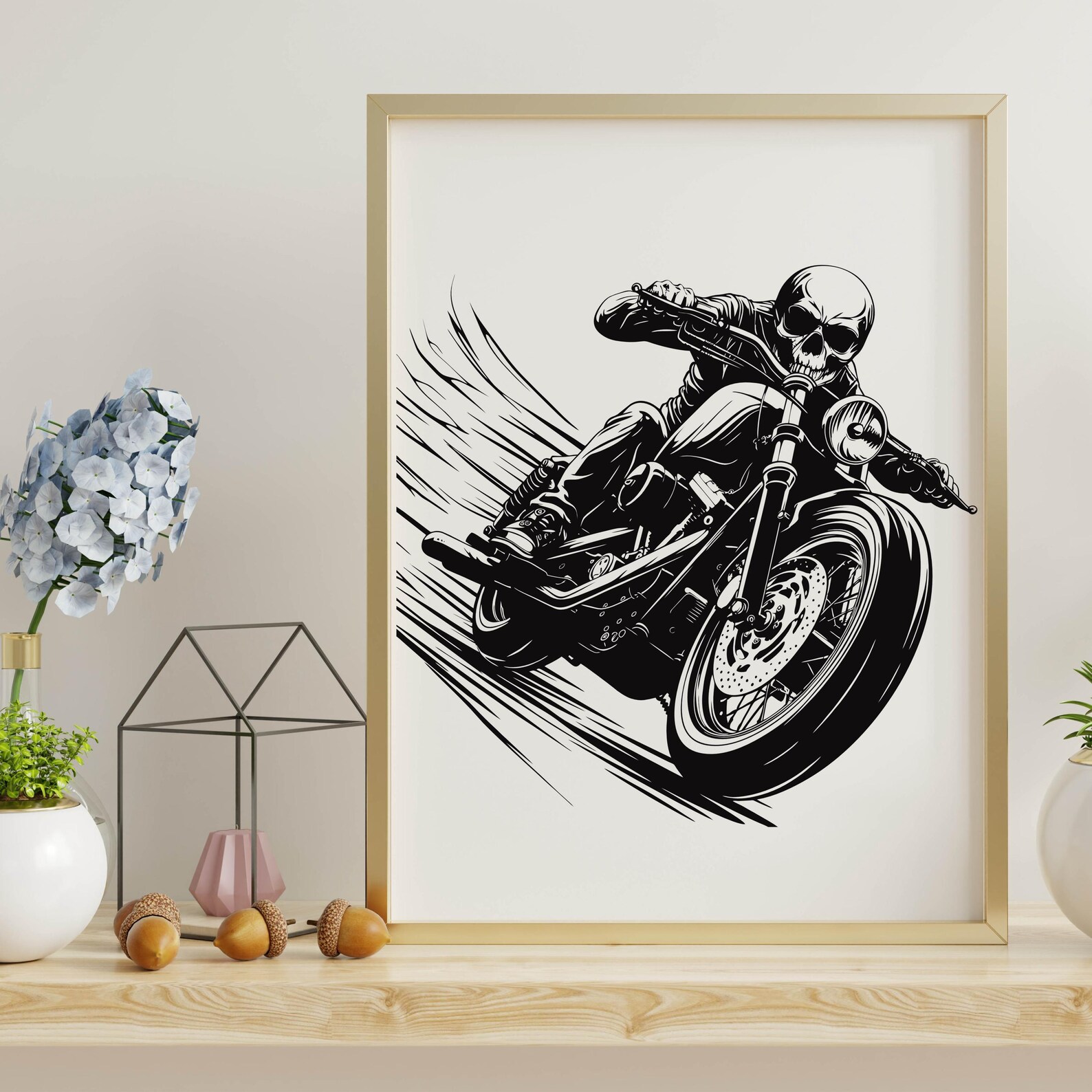 Biker Skull Svg, Bike Svg, Motocycle Svg, Biker Clipart, Bike Shirt Svg ...