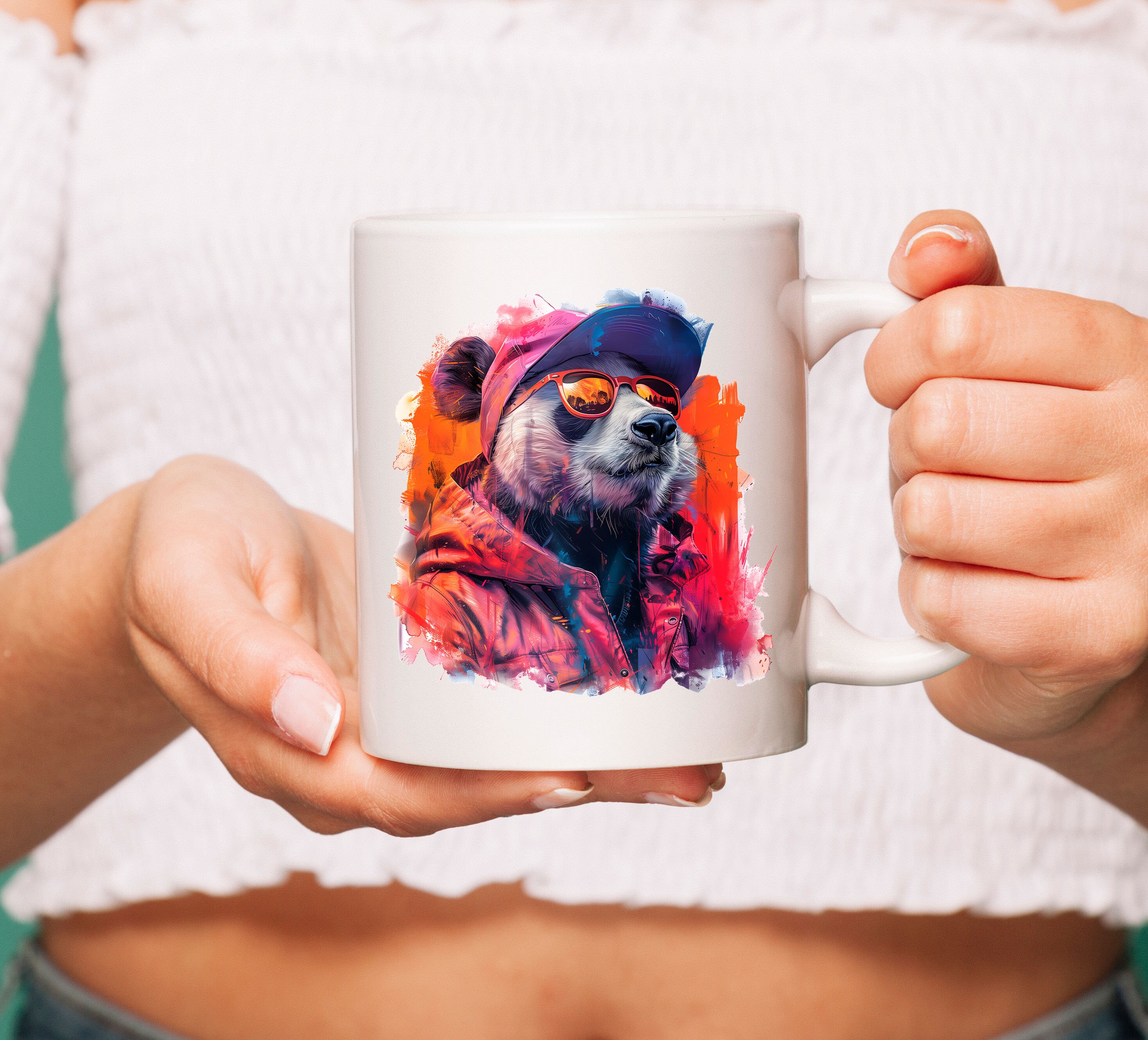 Panda Dtf Png Panda Bear, Png, for Dtf Designs. Tshirts Designs, Hip ...