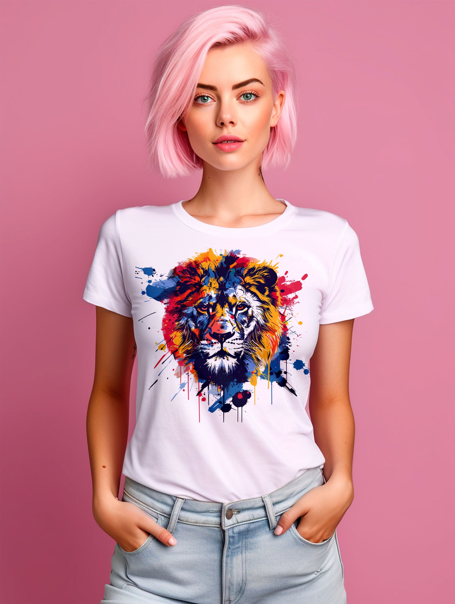 Lion PNG, Dtf Designs, Dtf Images, Sublimate Designs, Png File for ...