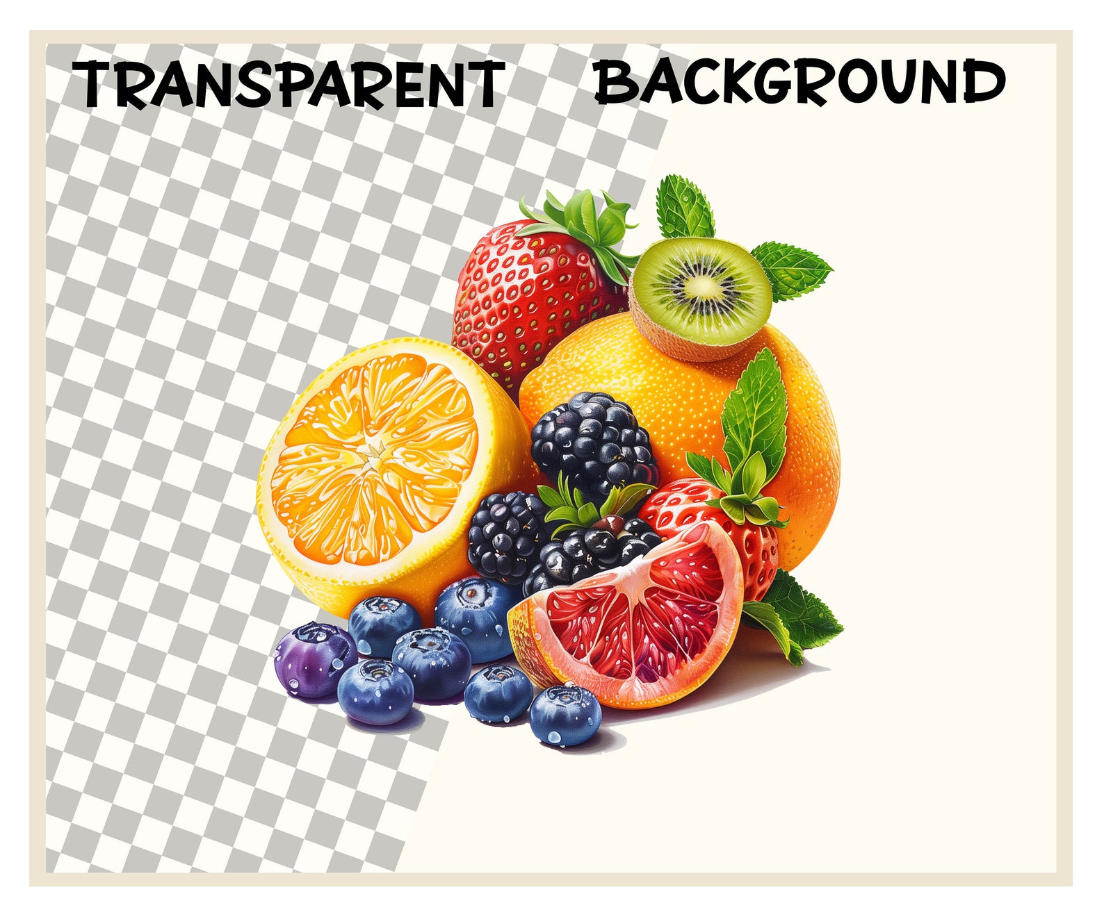 22 Watercolor Fruits Clipart, Fruits Illustrations, Fruits Plate PNG ...