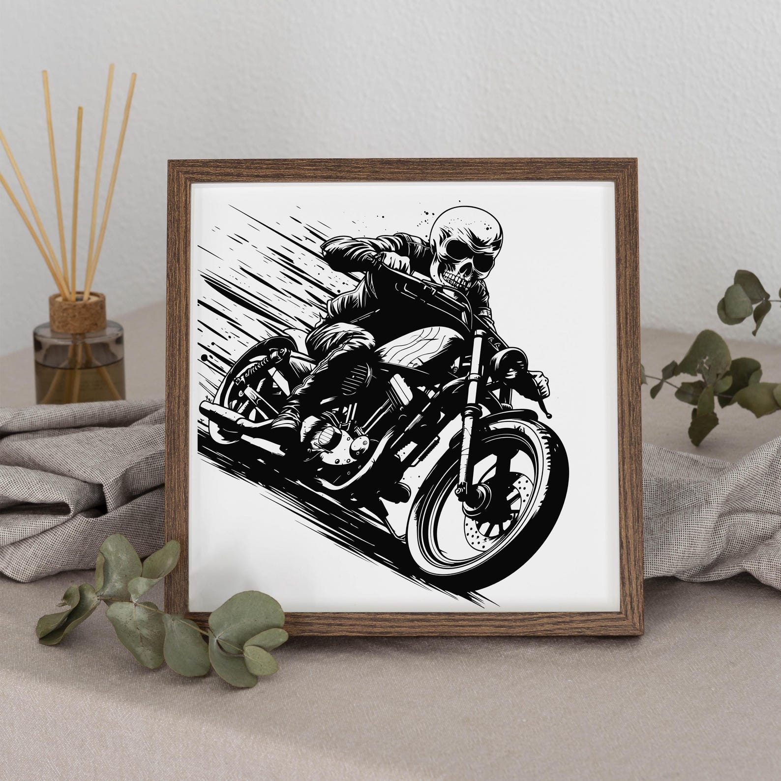 Biker Svg, Biker Skull Svg, Skull Svg, Biker Clipart, Bike Shirt Svg ...