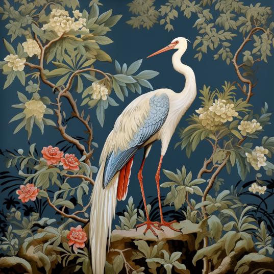 Crane Pattern - Etsy